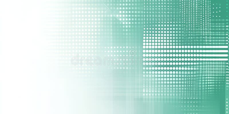 Abstract Teal Green Halftone Dot Pattern Background Texture Design ...