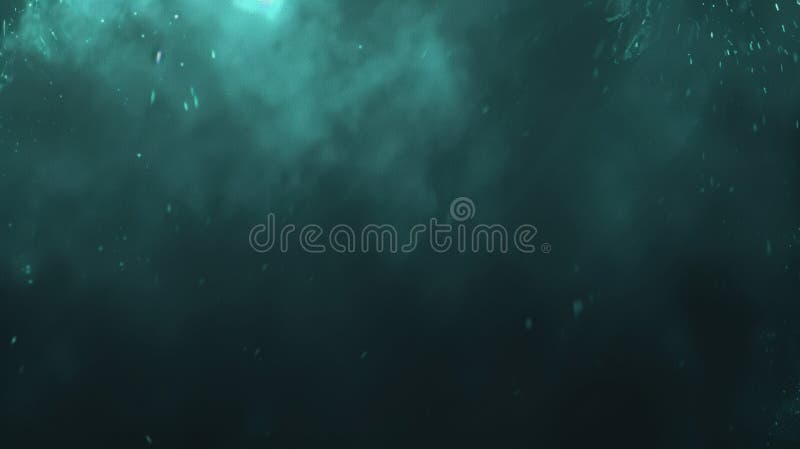 Abstract Teal Smoke Texture Background, Mist Effect Stock Illustration ...