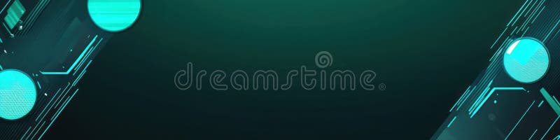 Abstract_Teal_Technology_Background_Futuristic_Circuits Stock ...