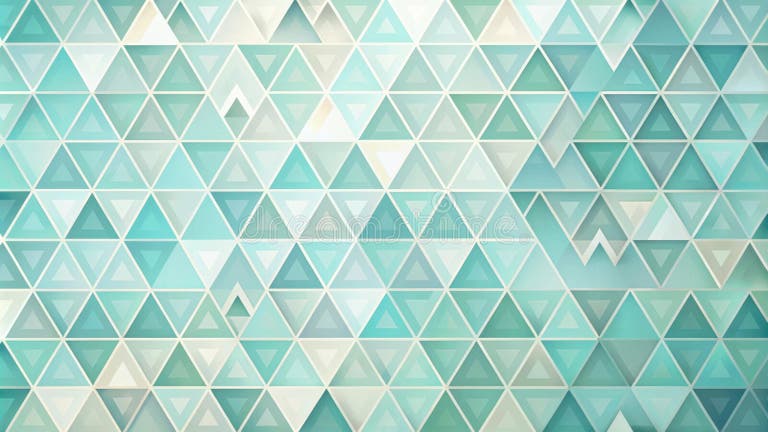 Abstract Teal Triangular Mosaic Pattern Background Design for Modern ...