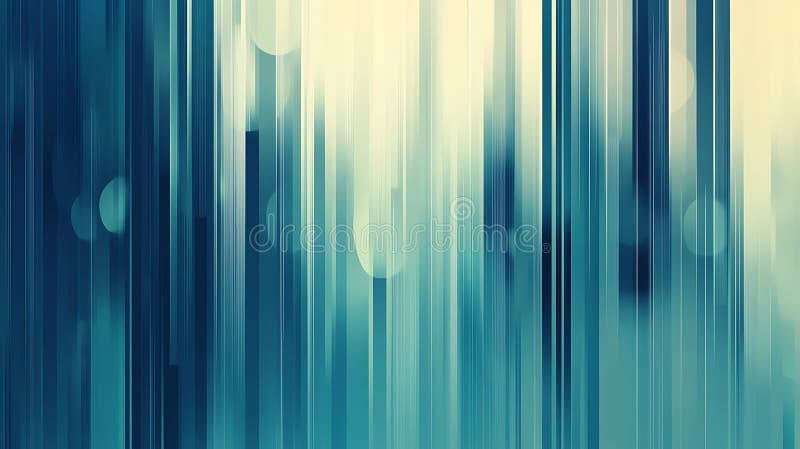 Abstract Teal Vertical Lines and Shapes Background Stock Illustration ...