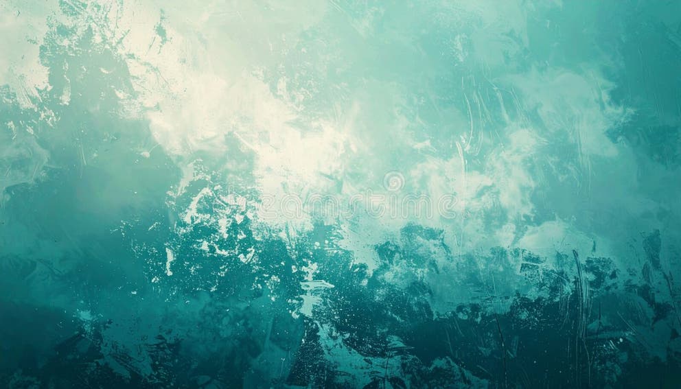 Abstract Teal Water Splash with Dynamic Wave Pattern and Textured ...