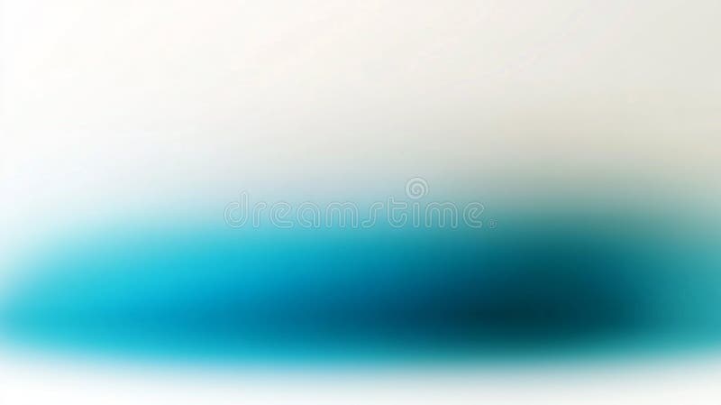 Abstract Teal and White Gradient Background Soft Smooth Blurred Digital ...