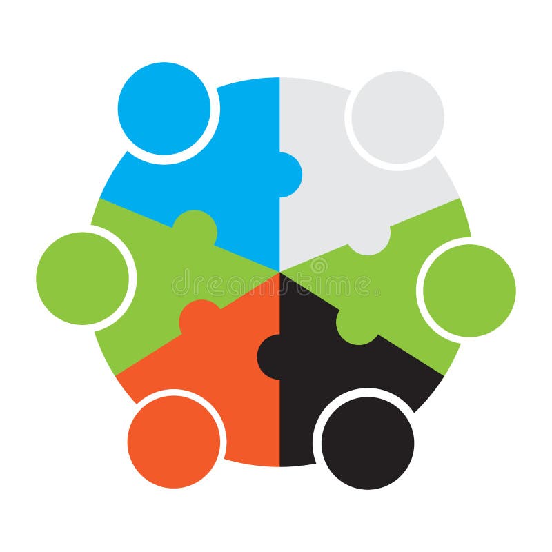 Abstract Teamwork Hands Sign for Concept Design. Business Concept ...