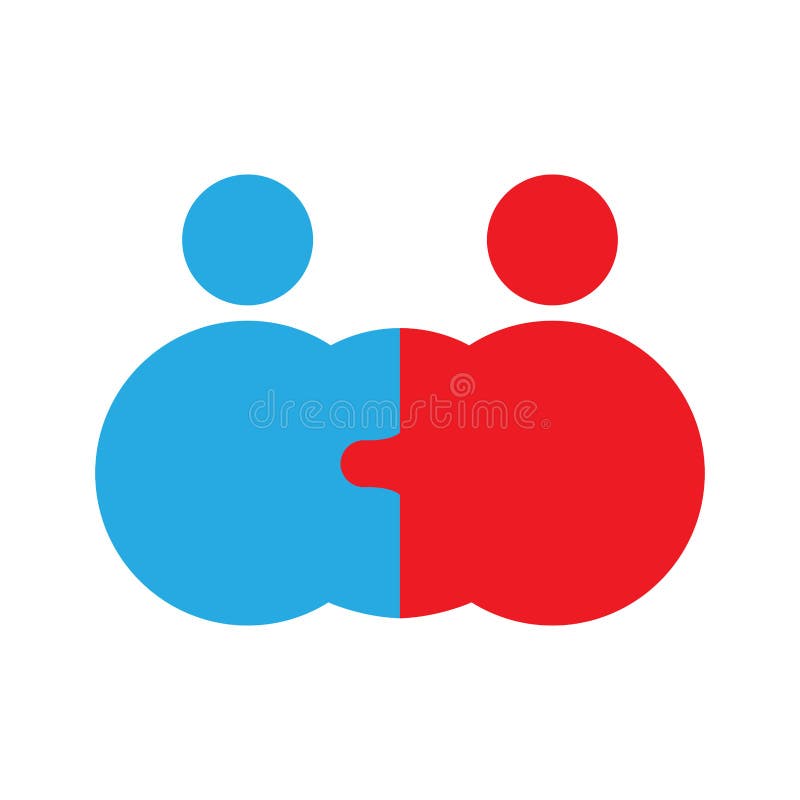 Abstract teamwork icon stock vector. Illustration of success - 105130743