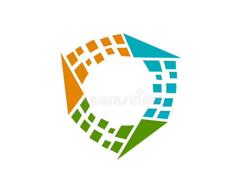 Abstract Tech Arrow Logo Template Stock Vector - Illustration of shape ...