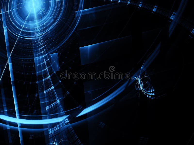 Tech Backdrop - Abstract Digitally Generated Image Stock Photo - Image ...