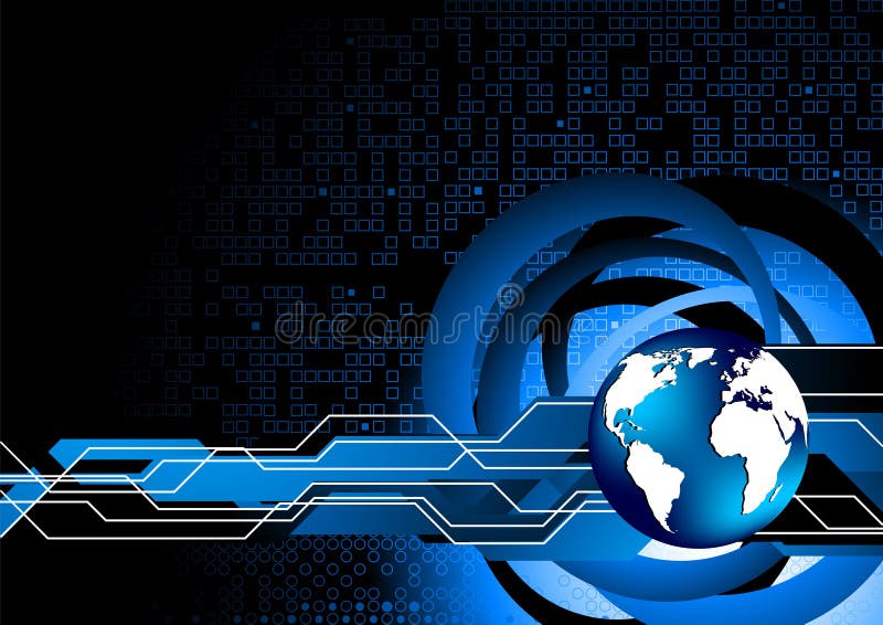 Abstract Hi-tech Energetic Banner Stock Vector - Illustration of green ...