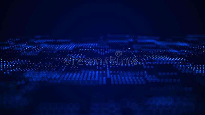 Abstract Tech Background. Abstract Space Background. Digital Technology ...