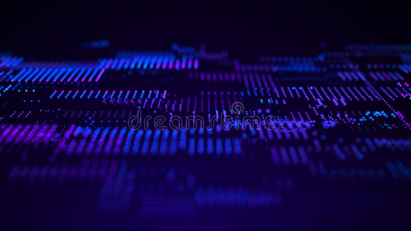 Abstract Tech Background. Abstract Space Background. Digital Technology ...