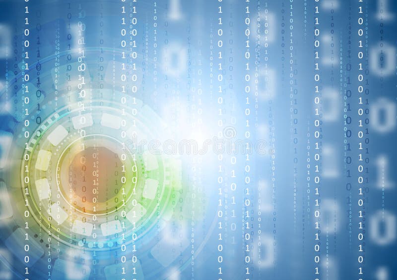 Abstract tech background stock vector. Illustration of abstract - 41467344