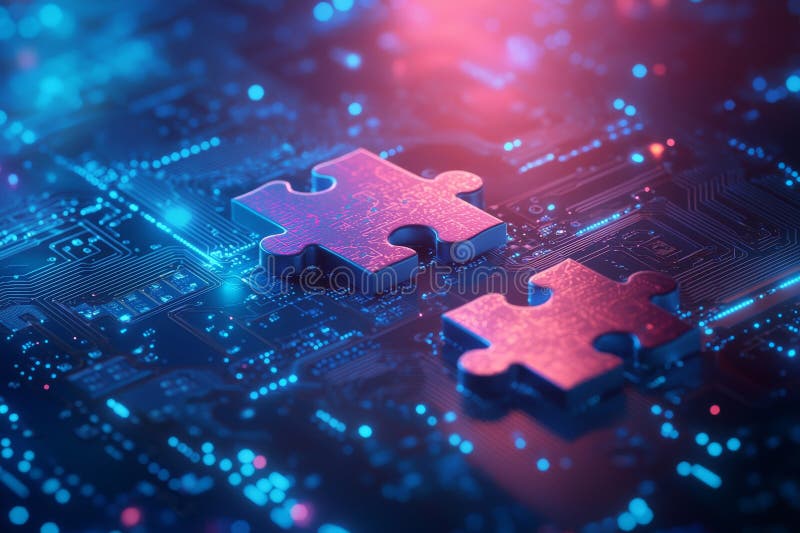 The Abstract Tech Background is a Digital Representation of API ...