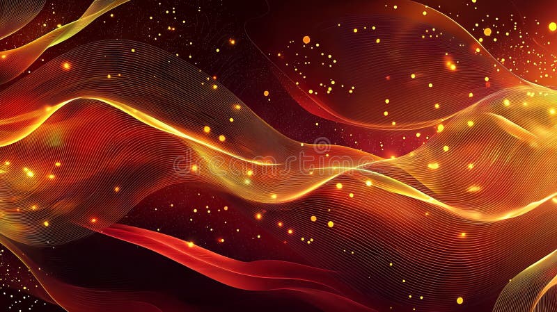 Abstract Tech Background Featuring an Ascending Arrow and Data Points ...
