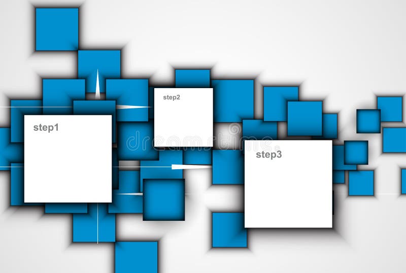 Abstract Tech Background. Futuristic Technology Interface. Vector ...