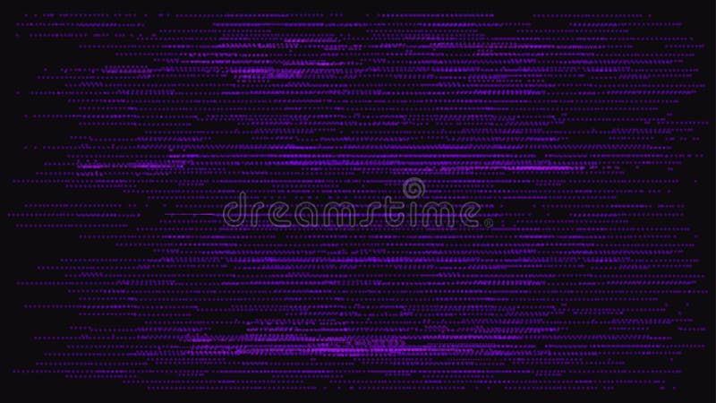 Abstract Tech Background Matrix Particles Stock Vector - Illustration ...