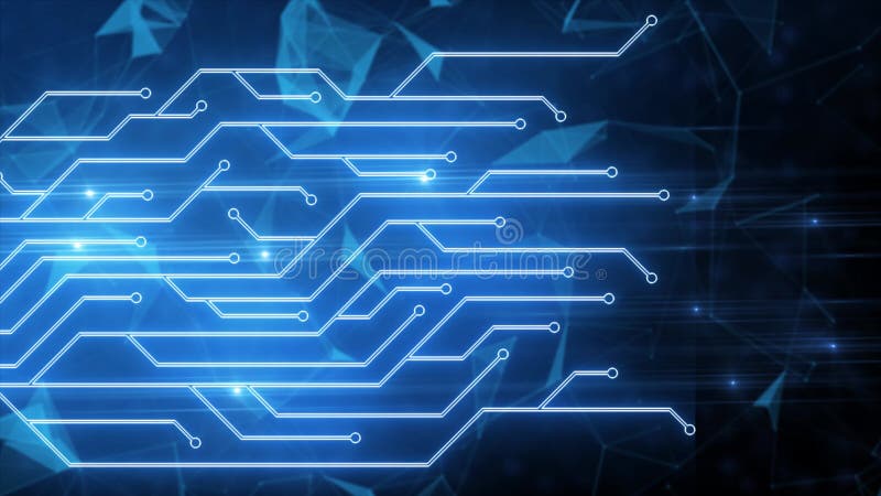 Abstract Tech Background, Plexus Tech Particles Background is a Hi-tech ...