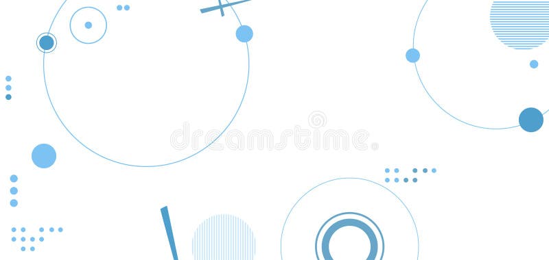 Abstract Tech Background with Simple Object. Stock Vector ...