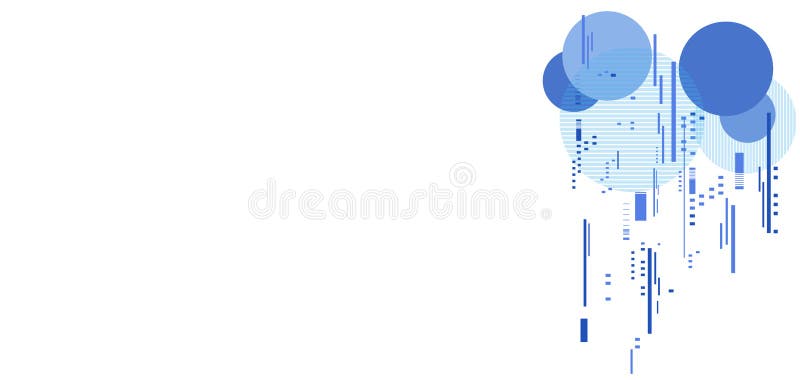 Abstract Tech Background with Simple Object. Stock Vector ...