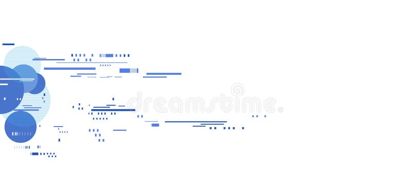 Abstract Tech Background with Simple Object. Stock Vector ...