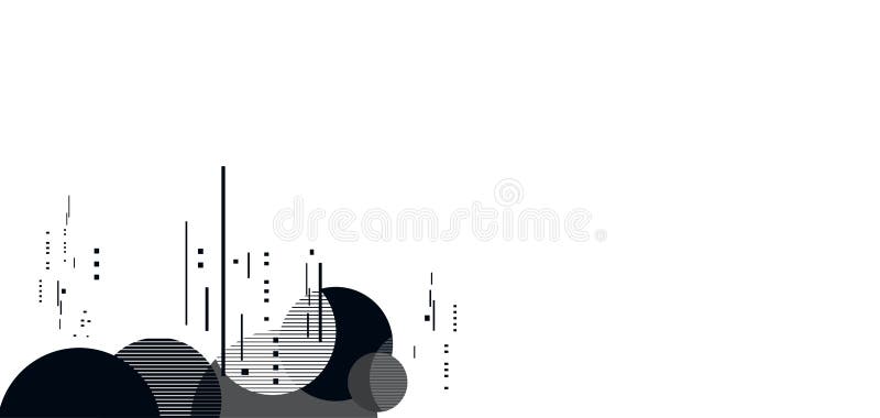 Abstract Tech Background with Simple Object. Stock Vector ...