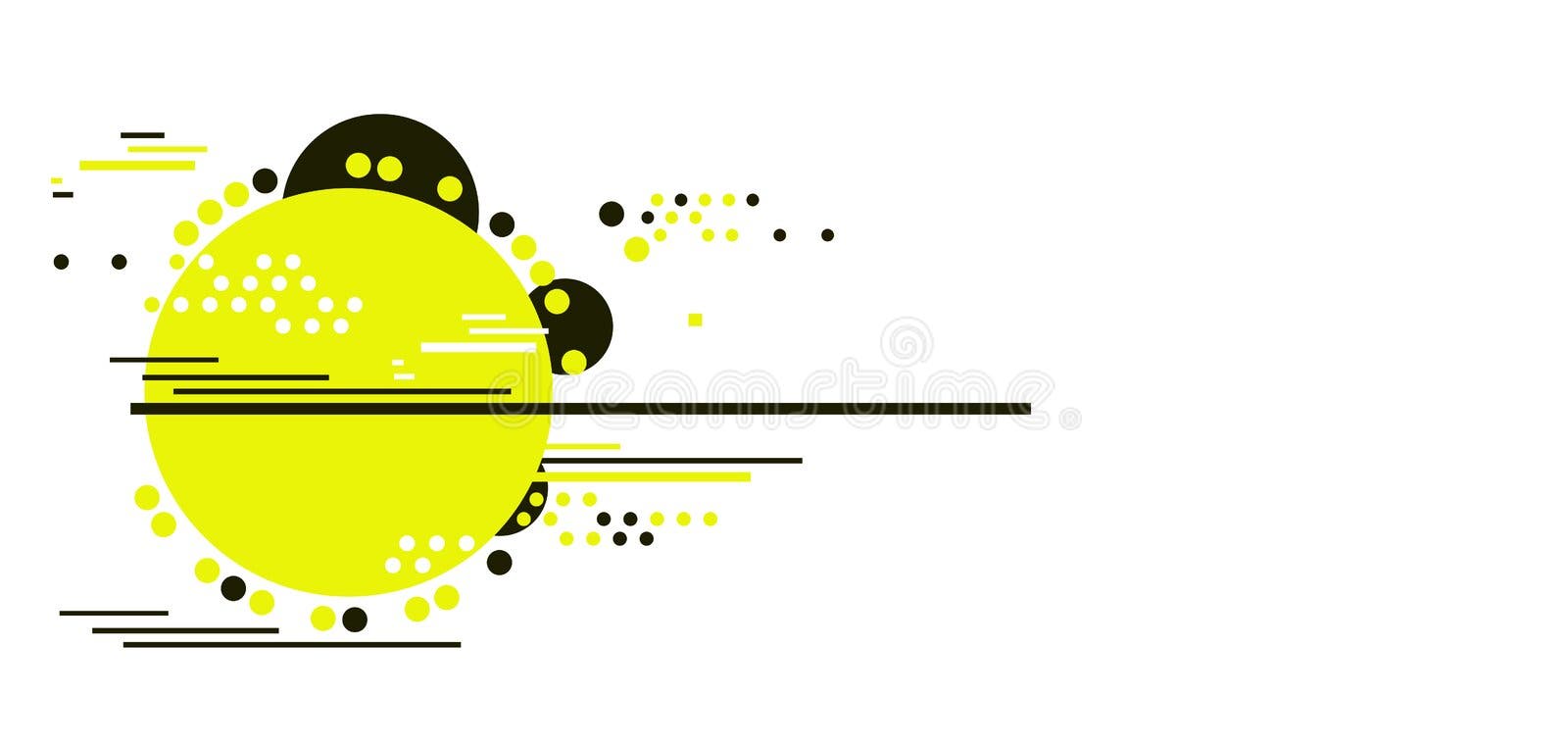 Abstract Tech Background with Simple Object. Stock Vector ...