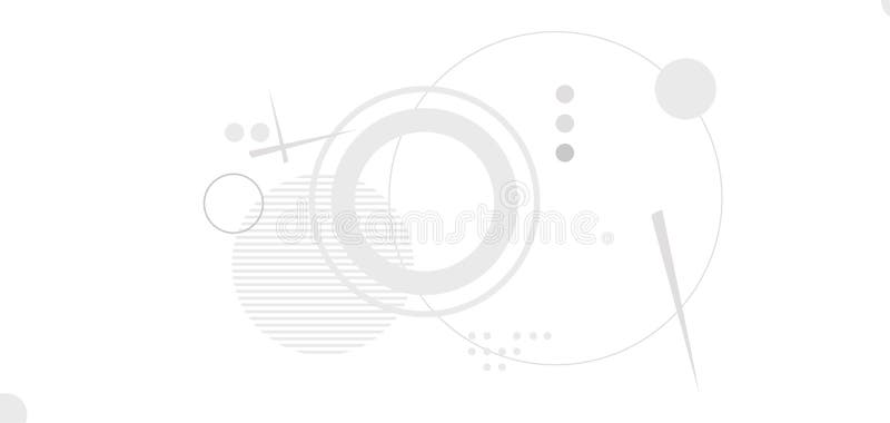 Abstract Tech Background with Simple Object. Stock Vector ...