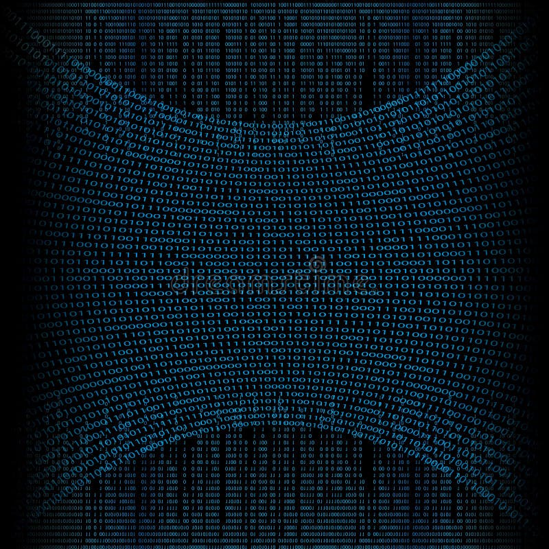 Abstract Tech Binary Background Stock Vector - Illustration of network ... Abstract Tech Binary Background Stock Vector - Illustration of network ...