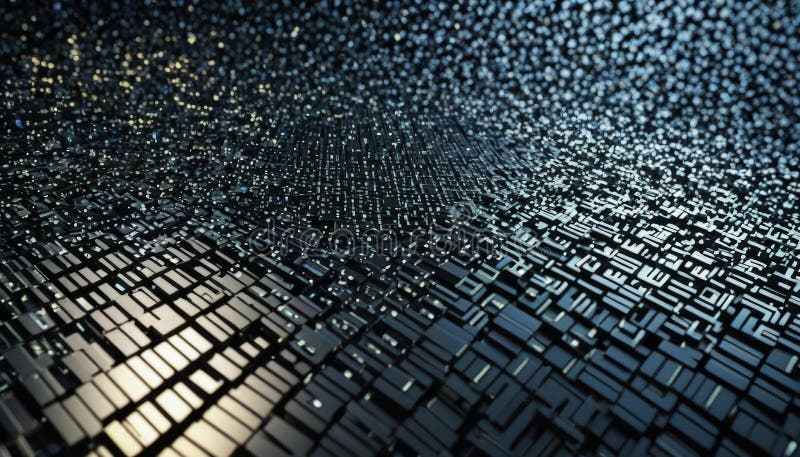 Abstract Tech Blue Technology High Digital Abstract High Texture ...