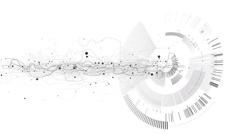 Abstract Tech Design Background. Stock Vector - Illustration of design ...