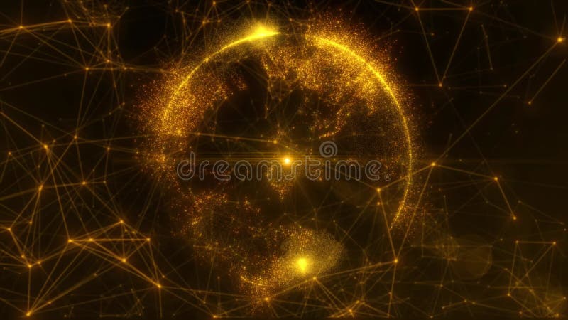 Tech Earth Globalization Networking. Internet Connection by Satellites ...