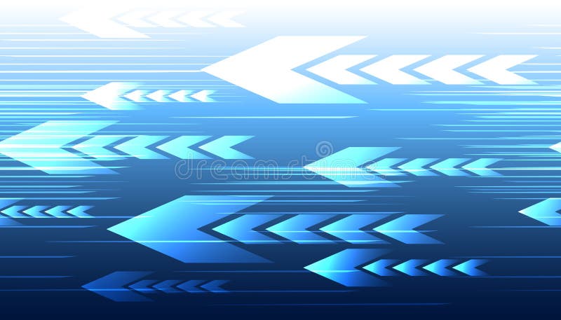 Motion Arrows Right Direction Symbol Logo Vector Stock Vector ...