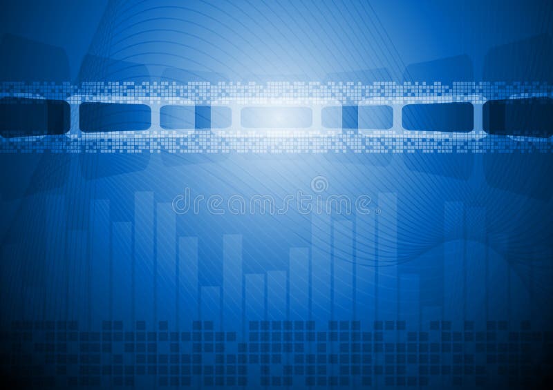 Abstract Technical Background Stock Vector - Illustration of ...