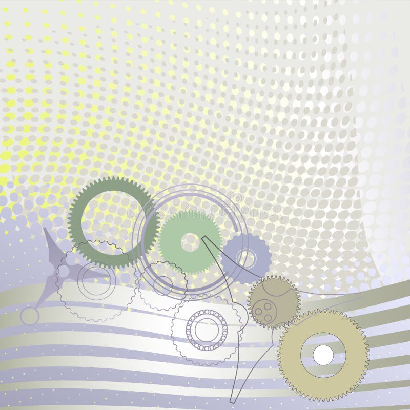 Abstract Technical Background Stock Vector - Illustration of crafts ...