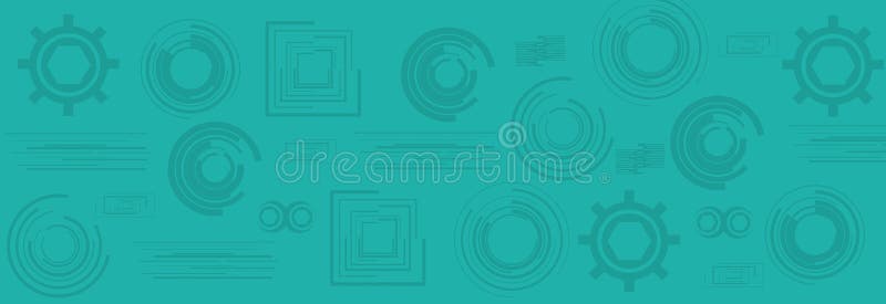 Abstract Technical Banner. Transparent Elements Texture Stock ...