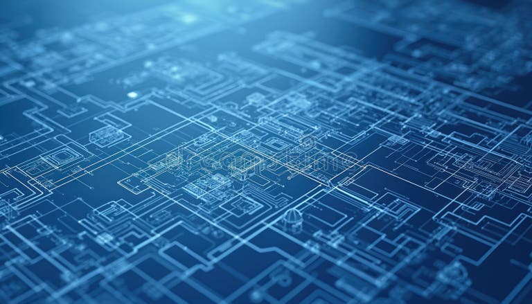 Abstract Blueprint Illustration Stock Illustrations – 65,940 Abstract ...