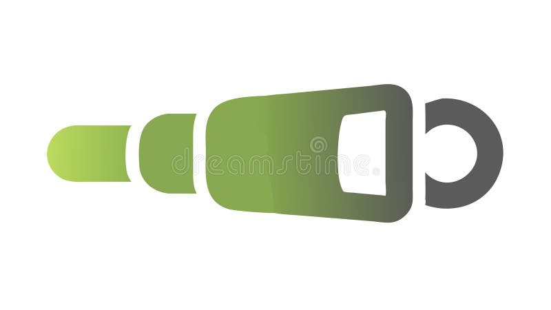 Abstract Technical Connector Piece Icon, Adapter Plug, Vector Design ...