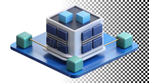 Abstract Technical Network Structure Connected Nodes System Diagram Png ...