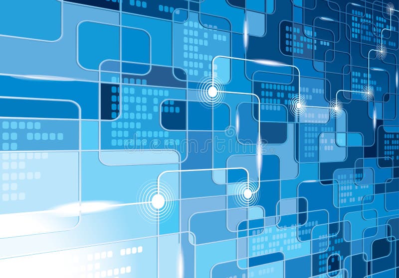 Abstract techno background stock vector. Illustration of imagination ...