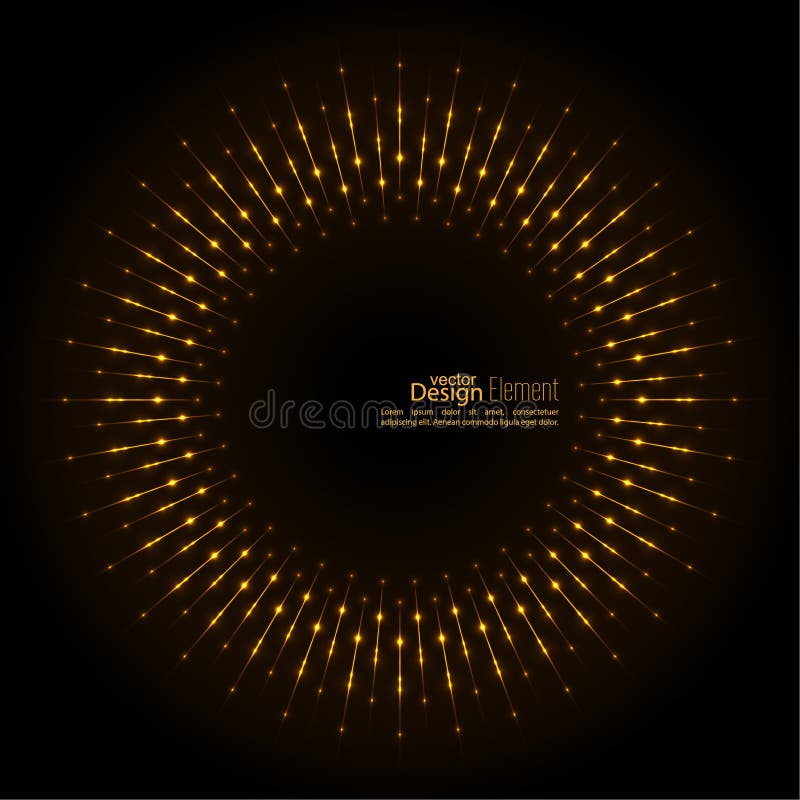 Abstract Techno Background. Stock Vector - Illustration of geometry ...