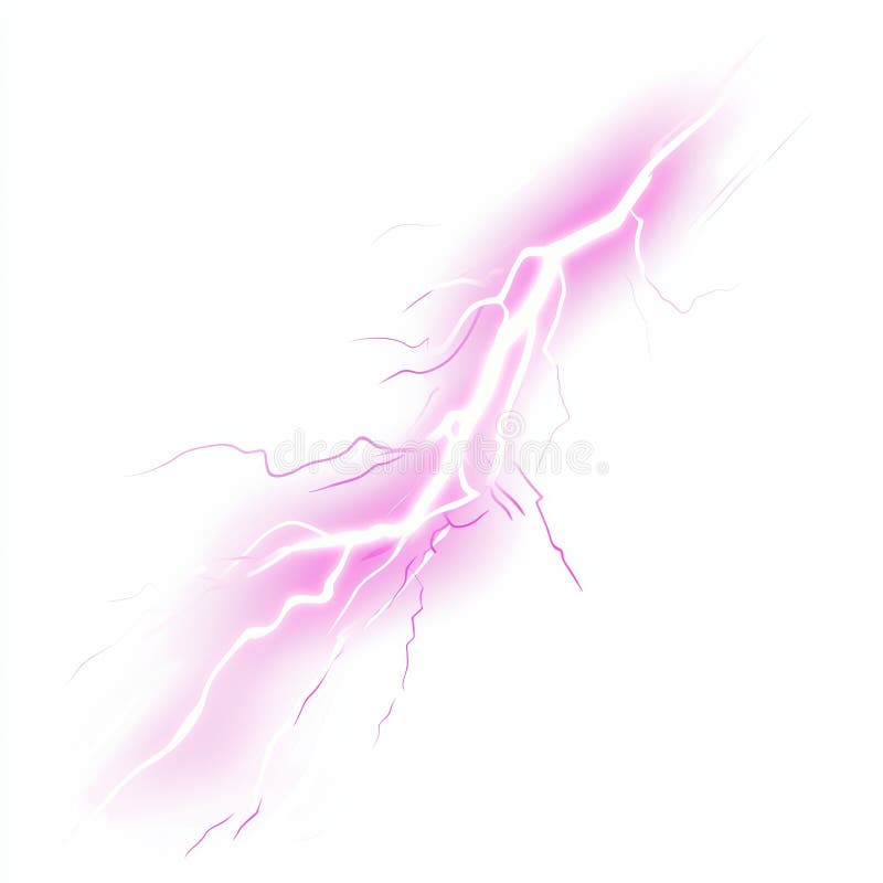 The Abstract Techno Blue Electric Lighting Effect is Isolated on ...