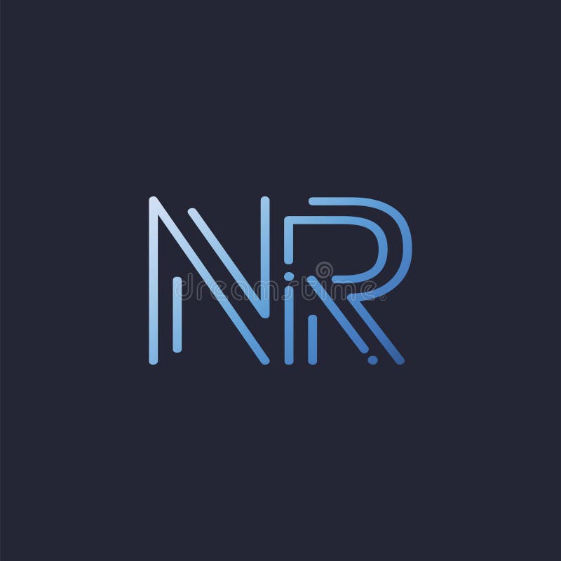Letter N R Logo Stock Illustrations – 479 Letter N R Logo Stock ...