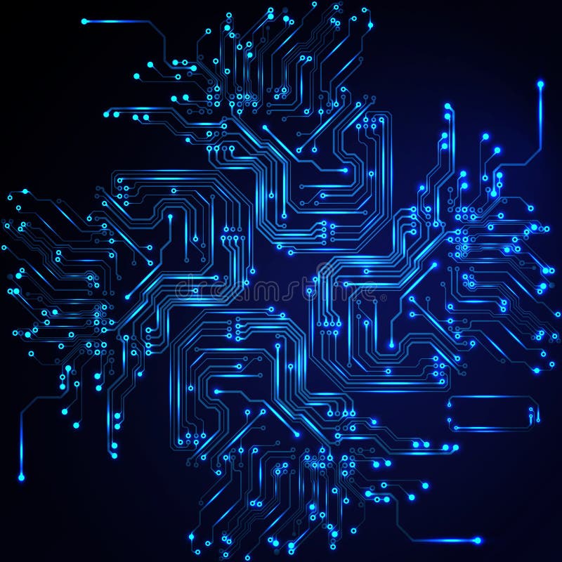 Abstract Technological Background Stock Vector - Illustration of ... Abstract Technological Background Stock Vector - Illustration of ...