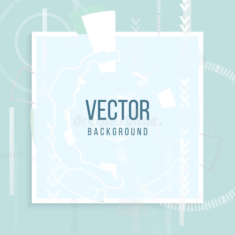 Abstract Technological Background with Various Technological Elements ...