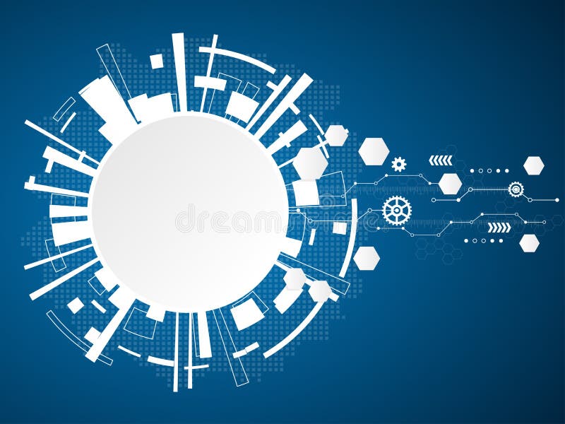 Abstract Technological Background. Vector Illustration. Stock ... Abstract Technological Background. Vector Illustration. Stock ...