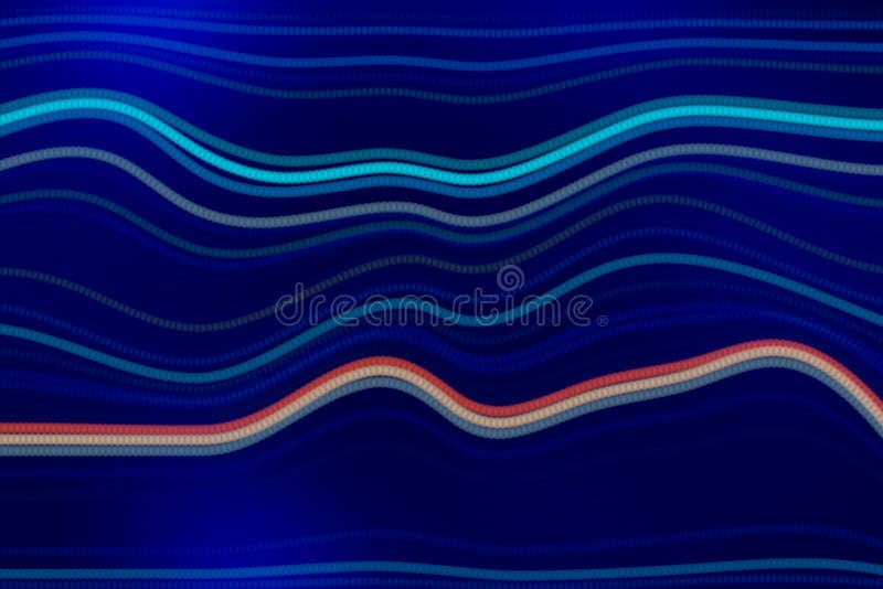 Abstract Technological Background in Vibrant Colors with Blur ...