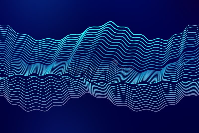 Abstract Technological Background in Vibrant Colors with Blur ...