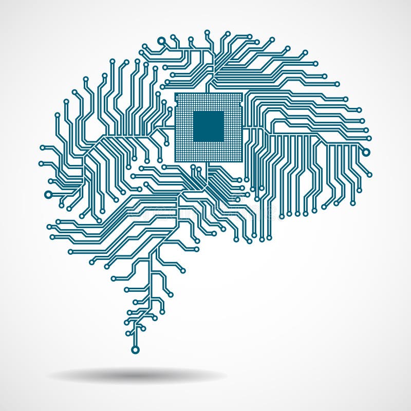 Brain Thinking Cpu Stock Illustrations – 418 Brain Thinking Cpu Stock ...