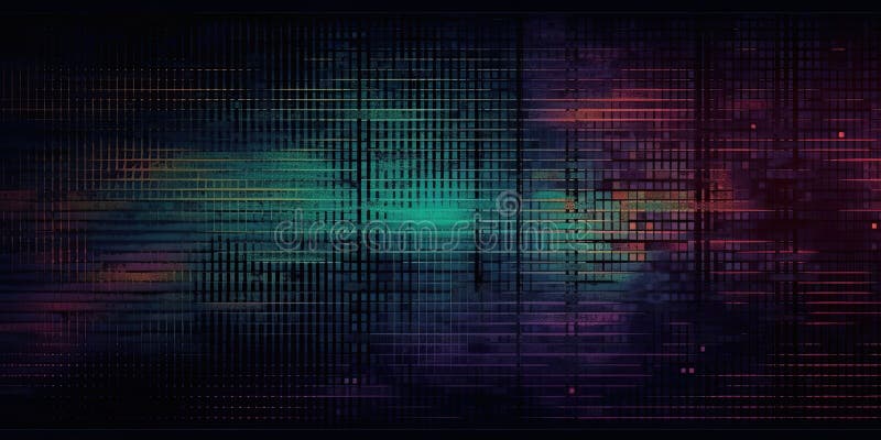 Abstract Technological and Cybersecurity Wallpaper Background. Stock ...