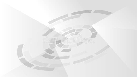 Abstract Technological Hi Tech Background in Grey Colors Stock Vector ...