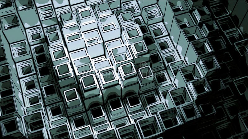 Abstract Technological Pattern with Squared Wavy Texture. Design ...